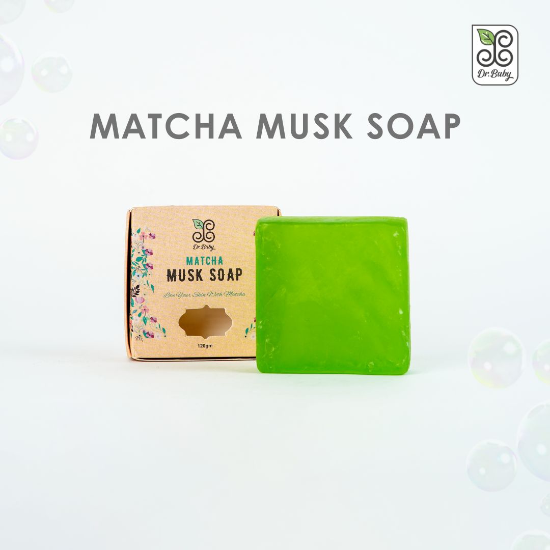 Matcha Musk Soap – Dr. Baby