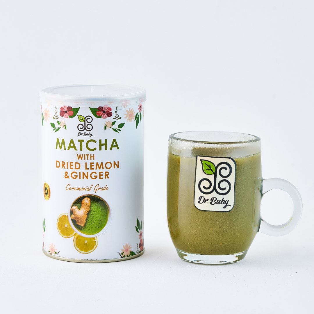 Matcha with Dried Lemon and Ginger – drbabyco